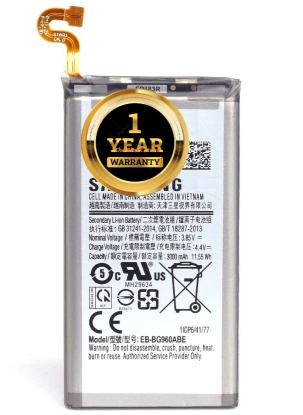 Original Battery BG960ABE Compatible for Samsung S9 G9600 G960F G960 ...