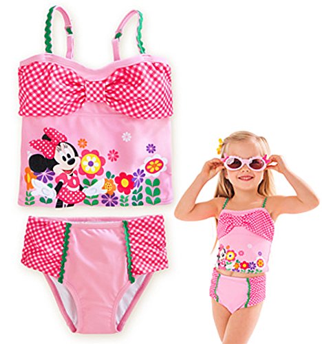 Disney Minnie Mouse Tankini Swimsuit (2) : Amazon.in: Clothing ...