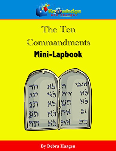 The Ten Commandments Mini-Lapbook eBook : Haagen, Debra: Amazon.co.uk ...
