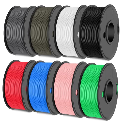 Snapklik.com : 3D Printer Filament Bundle Muticolor, PLA Filament 1 ...