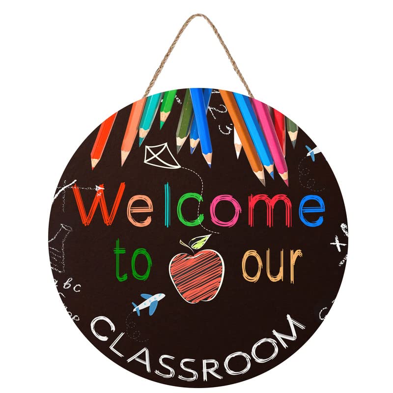 Welcome To Our Classroom Door Sign Welcome Sign For Classroom ...