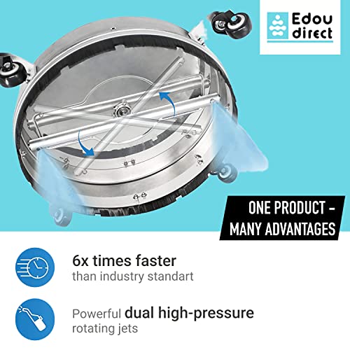 Snapklik.com : EDOU Direct Pressure Washer Surface Cleaner 18
