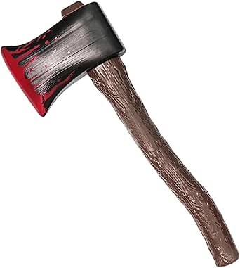 Amazon.com: HATINXIA Fake Axe for Halloween Cosplay Costume Accessories ...