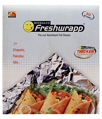 Novelty Chapati Wrap Pack with Paper - Pack of 6 : Amazon.in: Home ...