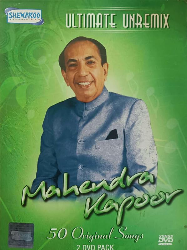 Amazon.in: Buy Mahendra Kapoor 50 Original Songs 2 Dvd Pack DVD, Blu ...