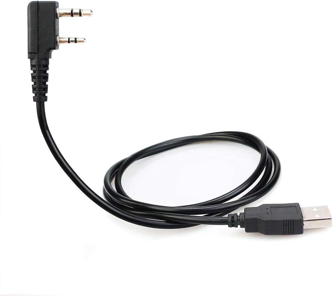 Amazon.com: Retevis RT84 USB Programming Cable, 4E+1 Inches, Black ...