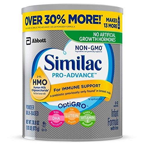 Similac Pro-Advance Non-GMO Powder Infant Formula - 30.8oz – BrickSeek