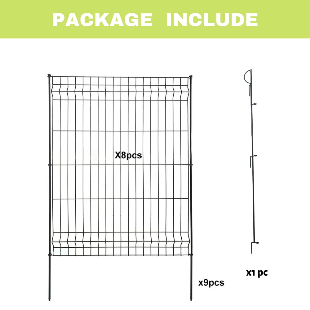 Buy Hopesun Decorative Garden Fence Fast Installation Multi-Purpose ...