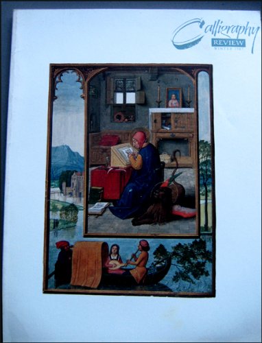 Calligraphy Review Winter 1987 French Calligraphy, Maury Nemoy, Irish ...