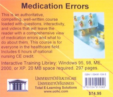 Medication Errors: A Thorough Presentation of the Current Crisis and ...