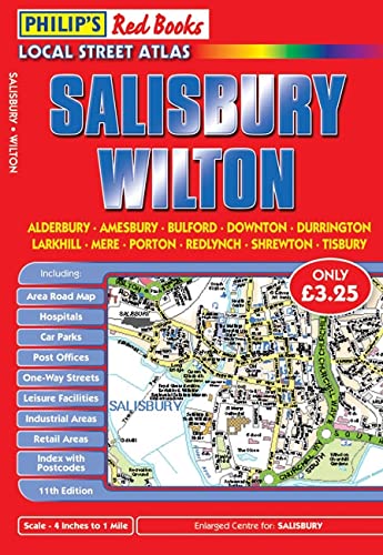 Philip's Red Books Salisbury and Wilton (Local Street Atlases): Philip ...