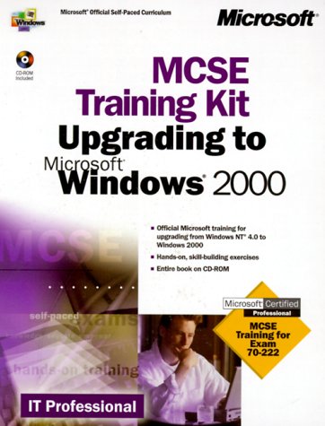 Amazon.com: McSe Upgrade to Microsoft Windows 2000: Training Kit (It ...