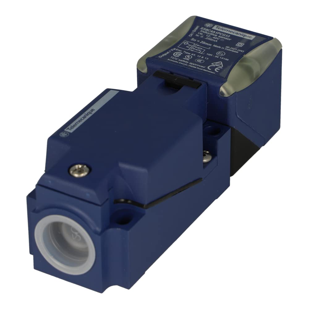 XS8C4A1PCG13 | SCHNEIDER INDUCTIVE SENSOR, 40X40X117MM, 20MM RANGE ...