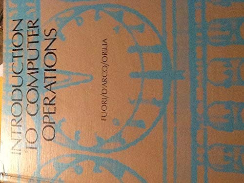 Introduction to computer operations: 9780070226197: Amazon.com: Books