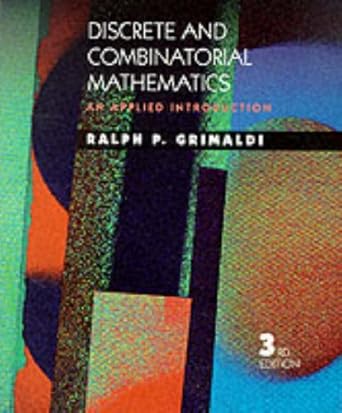 Buy Discrete and Combinatorial Mathematics: An Applied Introduction ...