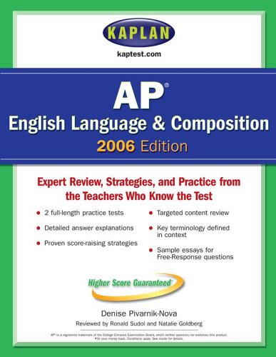 Kaplan AP English Language and Composition 2006: Kaplan: 9780743265812 ...