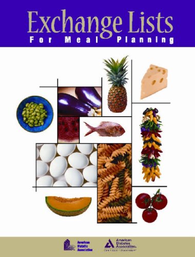 Exchange Lists for Meal Planning: American Diabetes Association ...