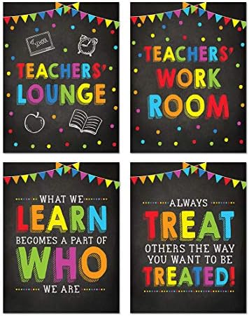 Amazon.com: Andaz Press School Classroom Teacher Wall Art Decor Poster ...