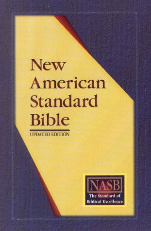 NASB Update Side-Column Reference; Black Genuine Leather; Indexed ...