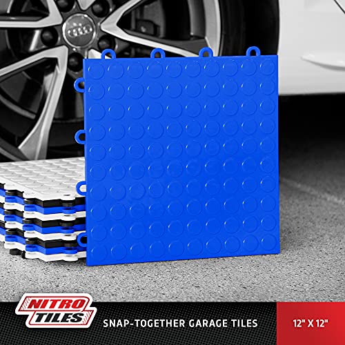 Snapklik.com : IncStores Nitro Snap-Together Garage Flooring Tiles, Non ...