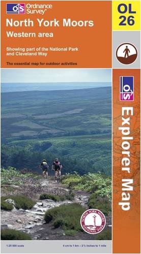 North York Moors: Western Area: Sheet OL26 (OS Explorer Map) : Ordnance ...
