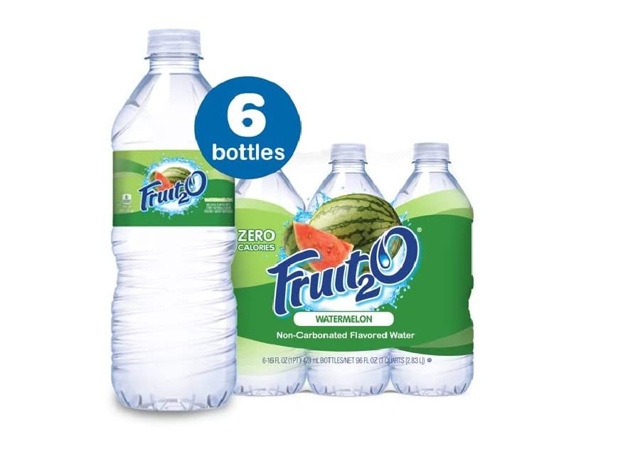 Snapklik.com : Fruit2O Zero Calorie Flavored Water, Watermelon, 6 Count