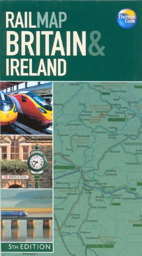 Amazon | Thomas Cook Rail Map Britain & Ireland | Thomas Cook ...