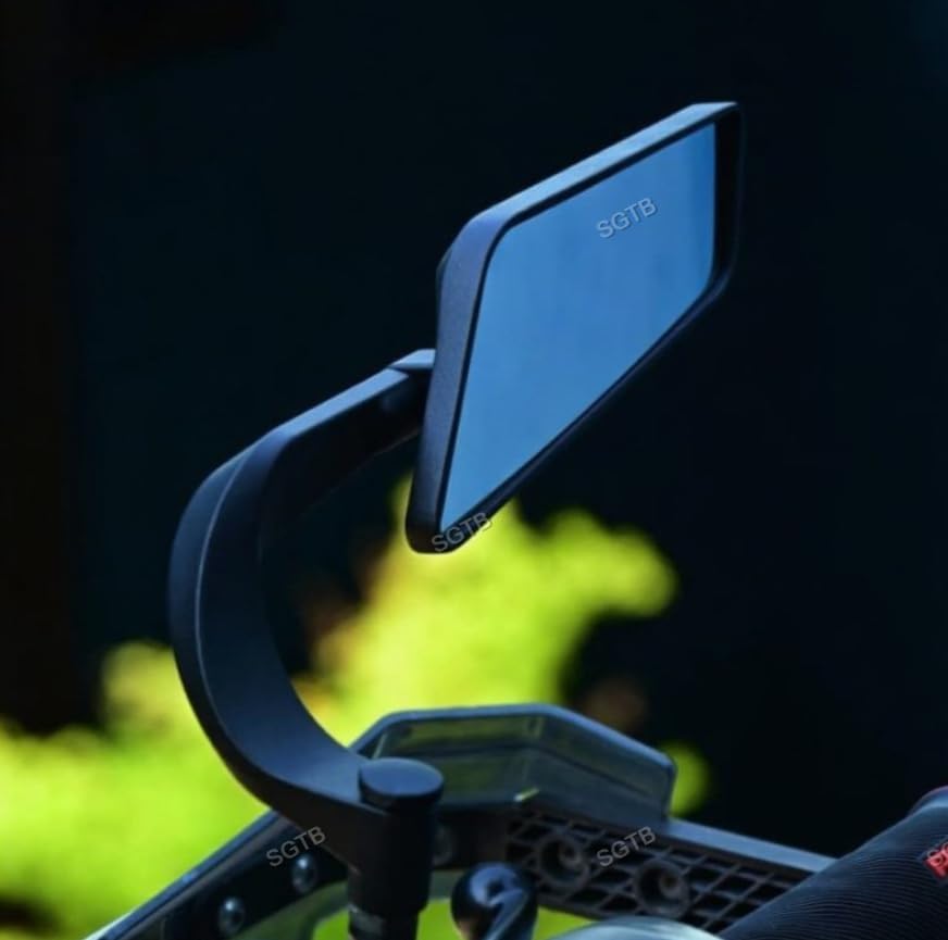SGTB 360° Adjustable Bike Rear View Wide Mirror Compatible with Pulsar ...
