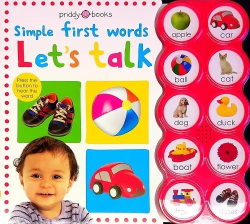 SIMPLE FIRST WORDS:LET'S TALK : Priddy Books: Amazon.in: Books