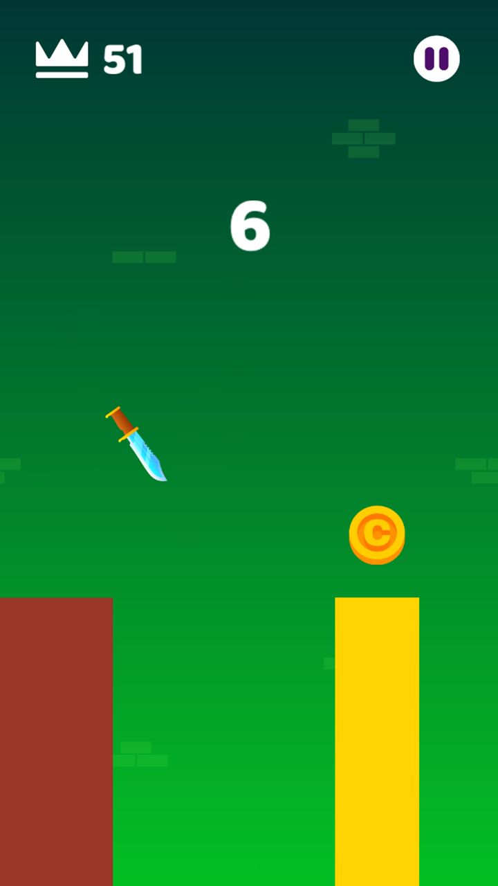Knife Flip Simulator - Hit Flipping Knives Throw Sim 2018: Free To Play Twisty Rush Games - App ...