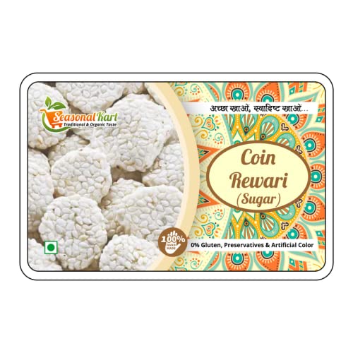 Seasonal Kart Homemade Coin Rewari Meerut Special | Thin Sugar Coin ...