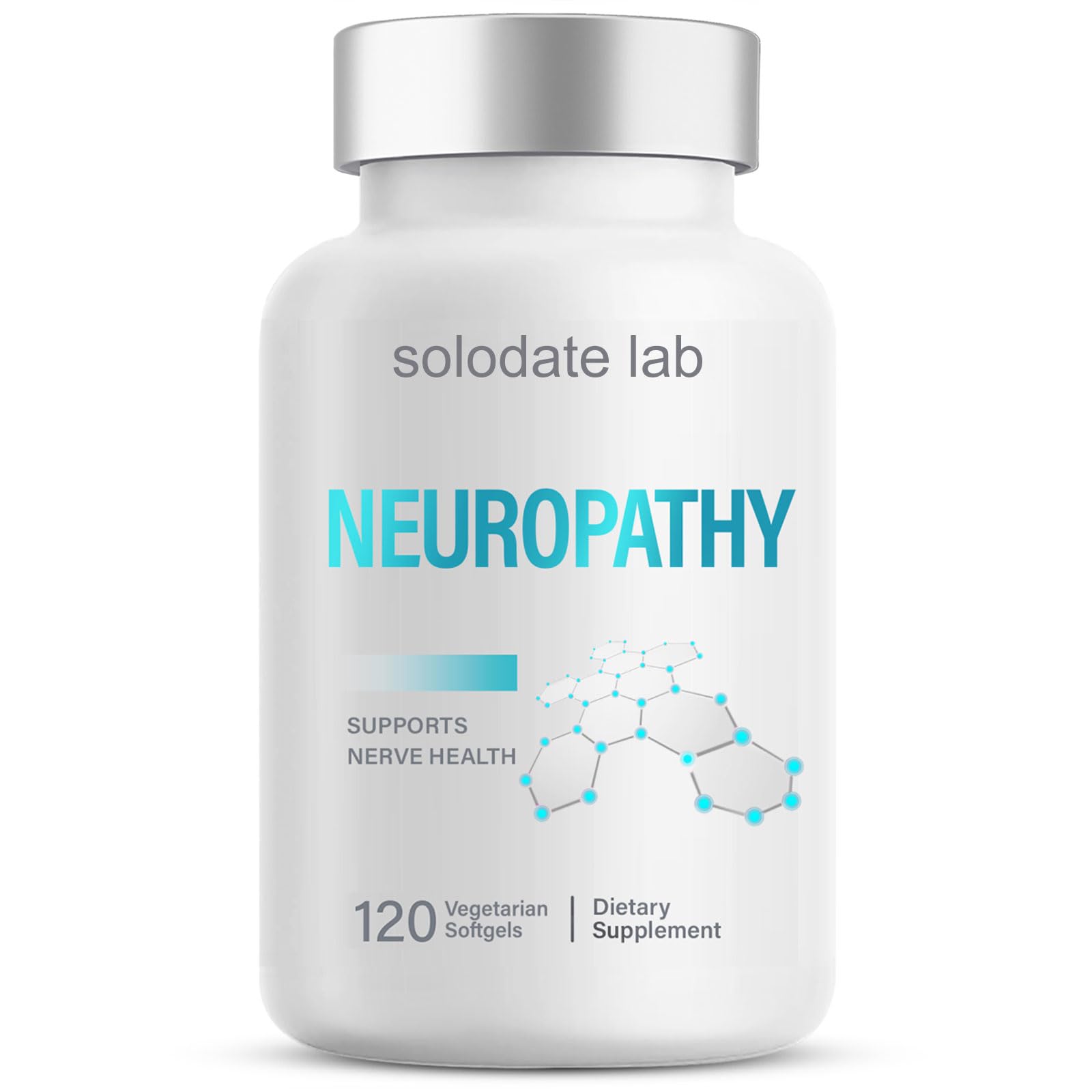 Buy solodate lab Neuropathy Nerve Support, Nerve Supplement with 600mg Alpha Lipoic , Maximum ...