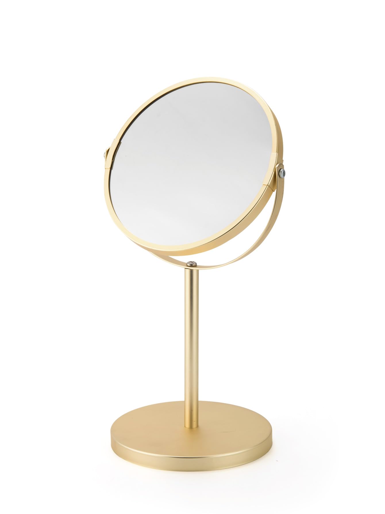 Amazon.com - FIRMLOC Double Sided Vanity Mirror，Magnifying Mirror Round ...