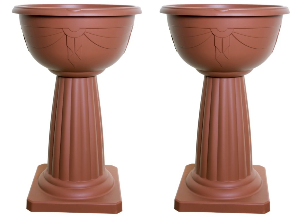 2 x Venetian Jardiniere Pot Pe : Amazon.co.uk: Garden