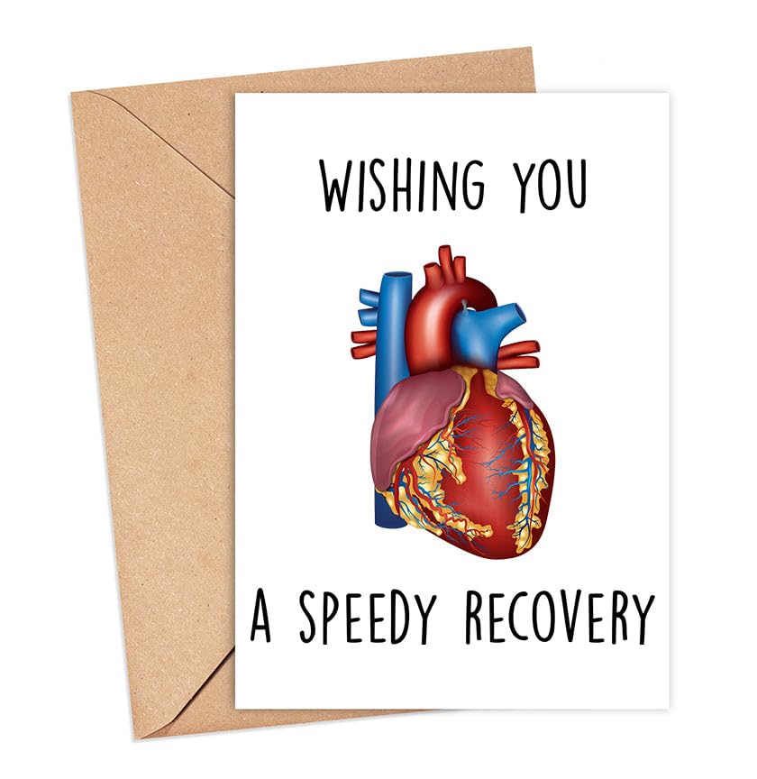 Amazon.com : ThanhThien Funny Get Well Card - Get Well Soon Greetings ...