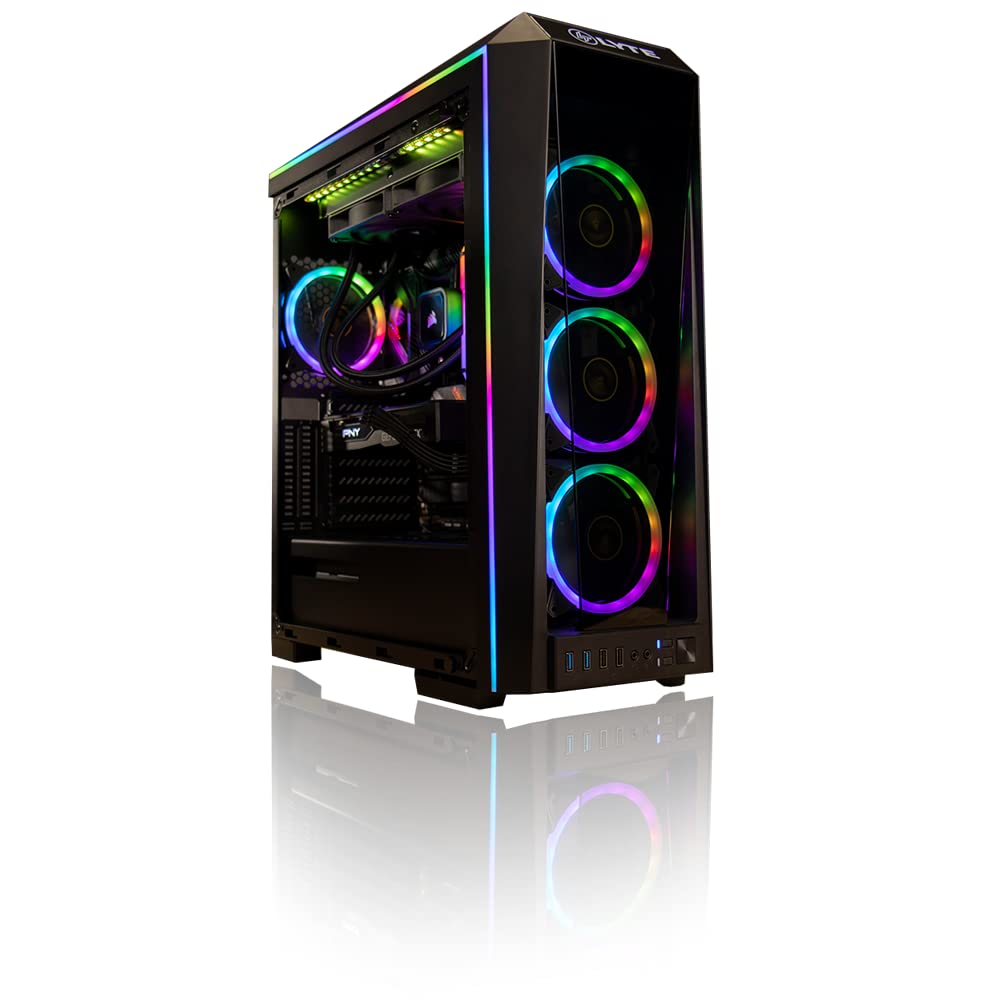 Amazon.com: LYTE Gaming PCs Oracle X - Liquid-Cooled Ryzen 7 5700X, RTX ...