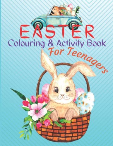 Buy Easter Colouring and Activity Book for Teenagers: A great book with ...