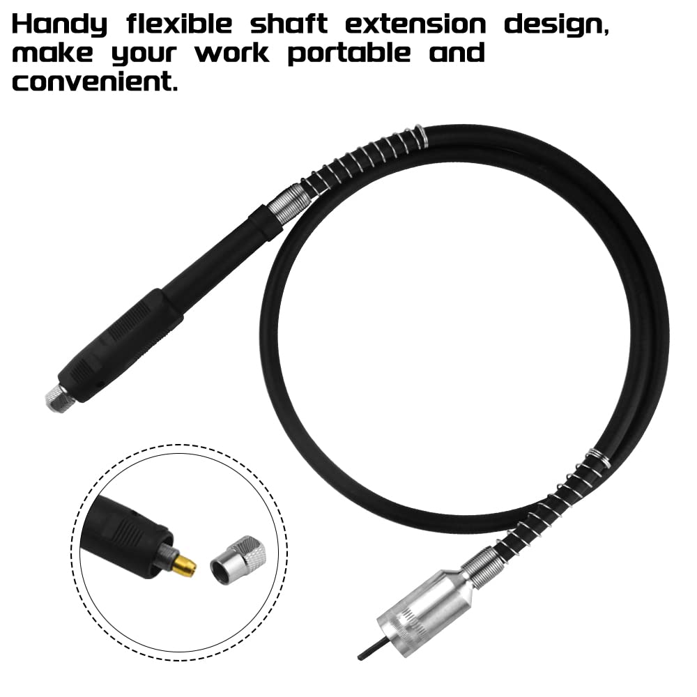 Snapklik.com : Flexible Drill Shaft Extension Universal Flexible Shaft ...