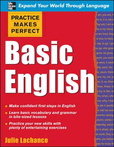 Practice Makes Perfect: Basic English (Practice Makes Perfect Series): Amazon.co.uk: Lachance ...