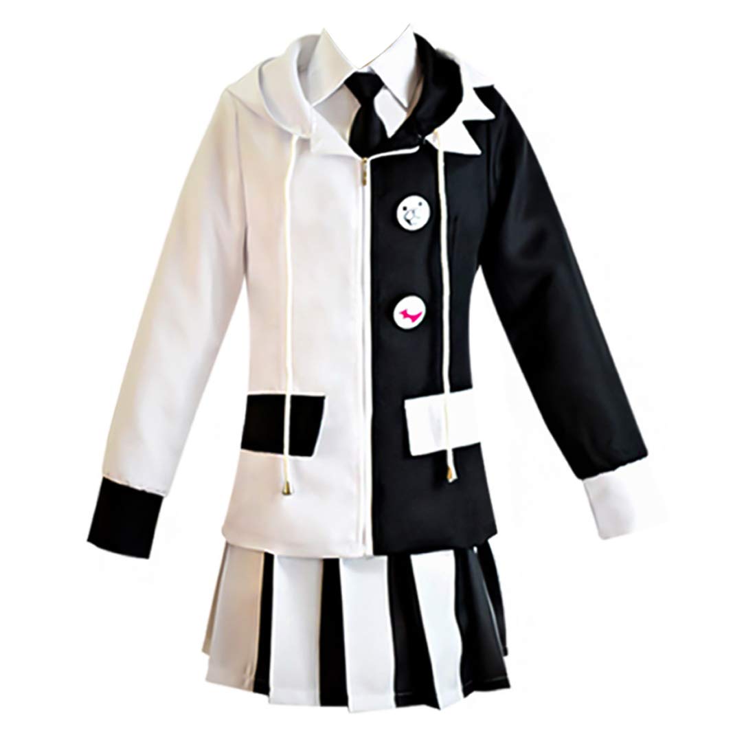 Zhangcui Anime Danganronpa Black White Bear Cosplay Costume Monokuma ...