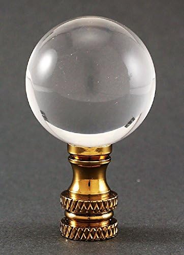 Acrylic Polished 30 MM (1.18 Inch) Diameter Ball Lamp Finial 2 Inches ...