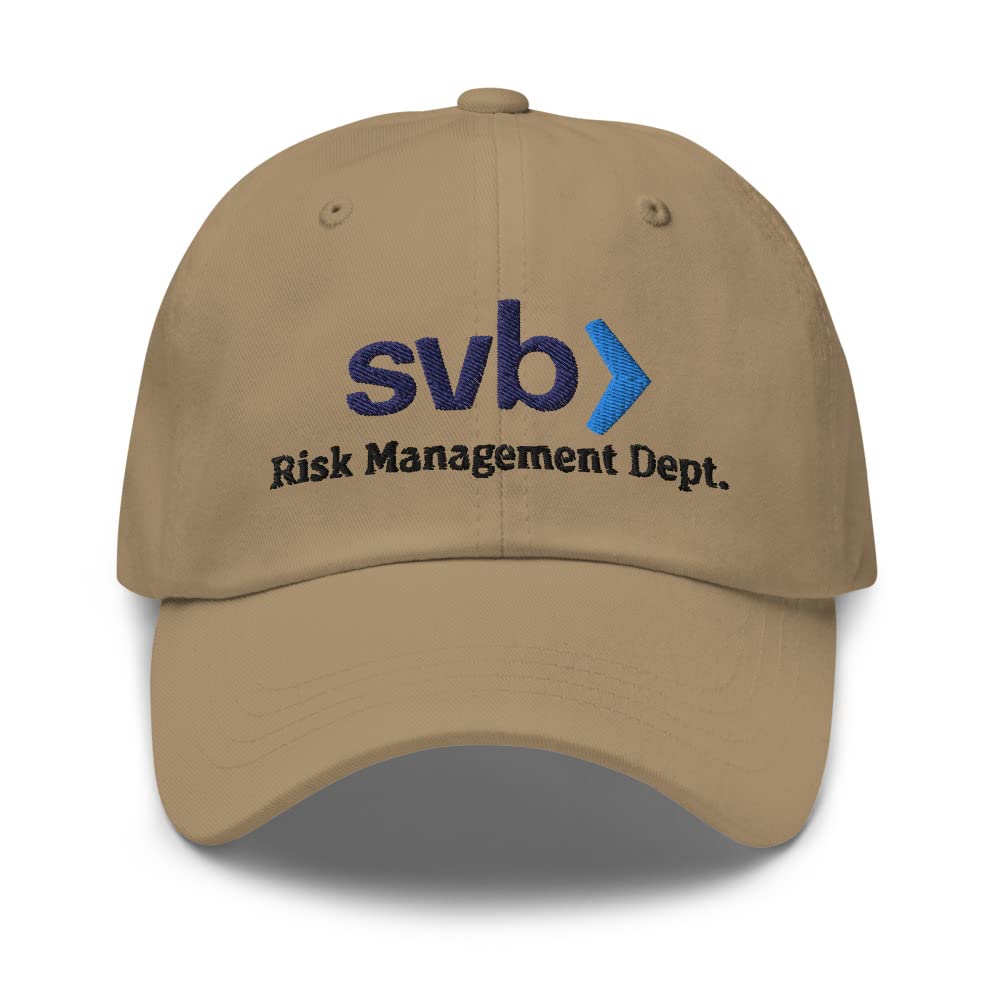 Buy SVB Risk Management Dept Hat, SVB Hat, SVB Risk Management Hat ...
