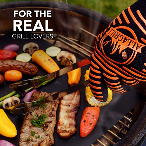 Grill Gloves and BBQ Grilling Mat Set 2023 Style up to 1500 - Want It All