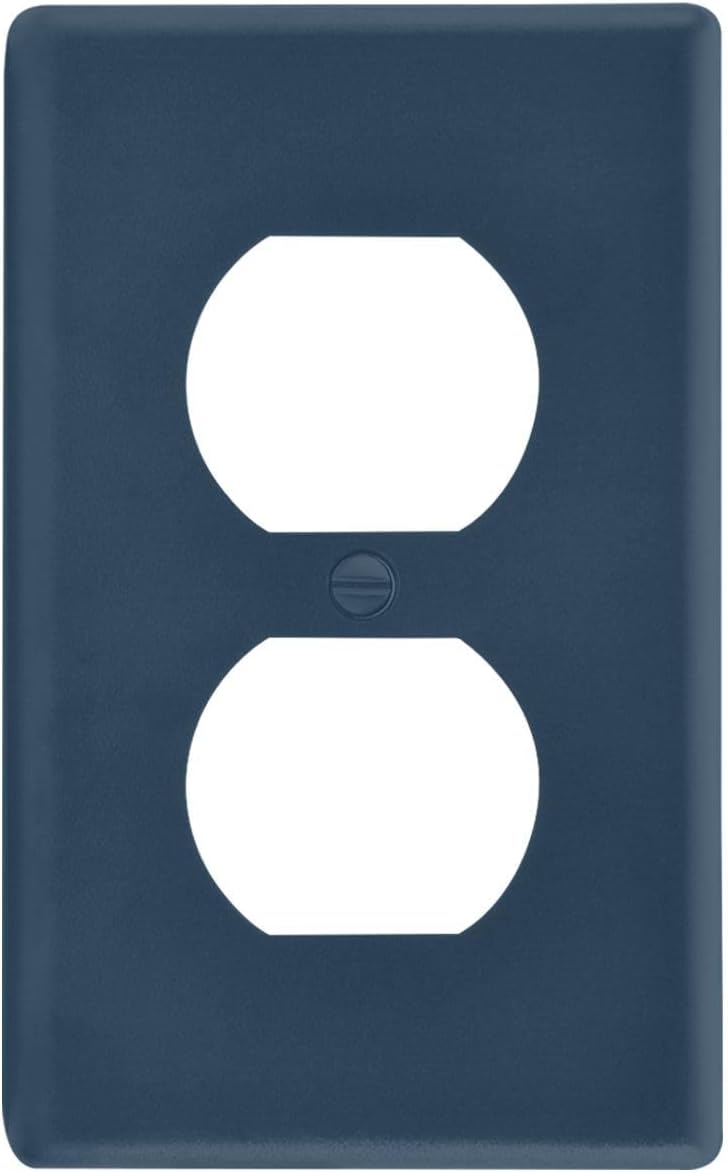 Navy Blue Duplex Outlet Covers Wall Plate Light Switch Cover Plates 2 ...