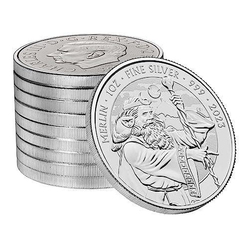 Merlin 2023 Coin 1 oz Fine Silver 999 Silver Coins – BigaMart