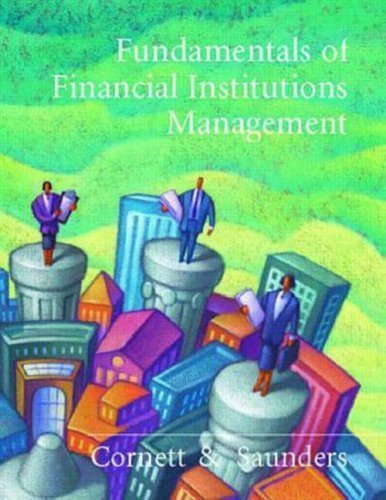Fundamentals Of Financial Institutions Management: 9780256253672 ...