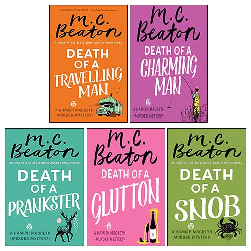 Amazon.com: M C Beaton Hamish Macbeth Series 5 Books Collection Set ...