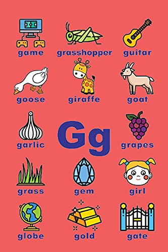 Buy Go Green Tale Educational Wall Chart for Children| G Letter Words ...