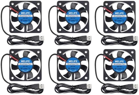 Amazon.com: 4 Pack USB Brushless Cooling Fan 40mm High Performance DC ...