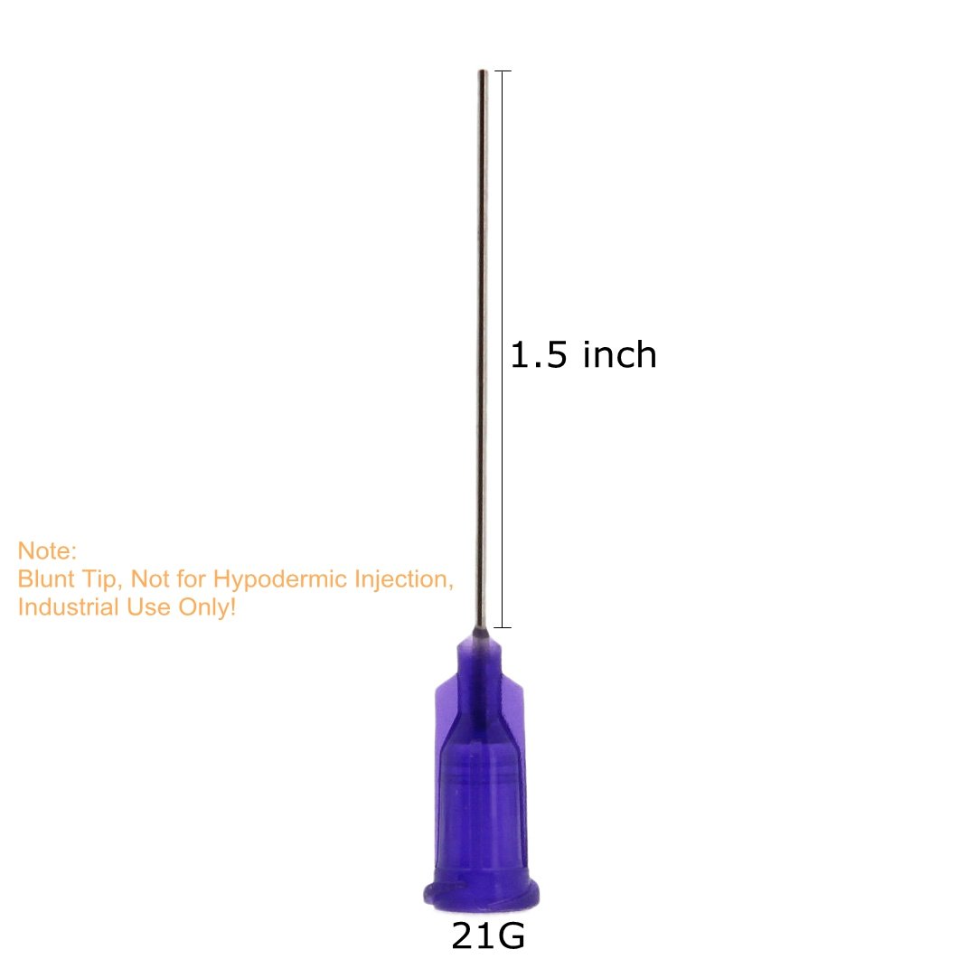 Snapklik.com : BSTEAN 50 Pack Blunt Tip Dispensing Needle